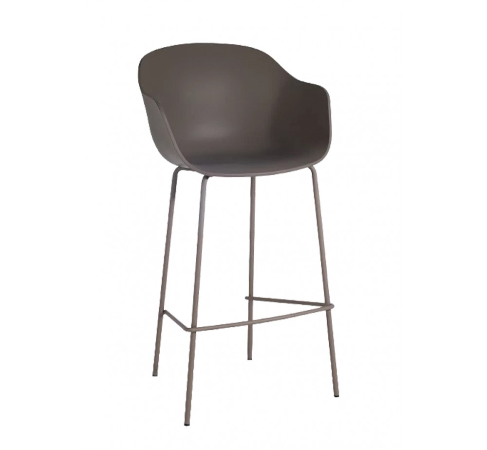 Globe-K metal bar stool by Papatya | Avant Garde